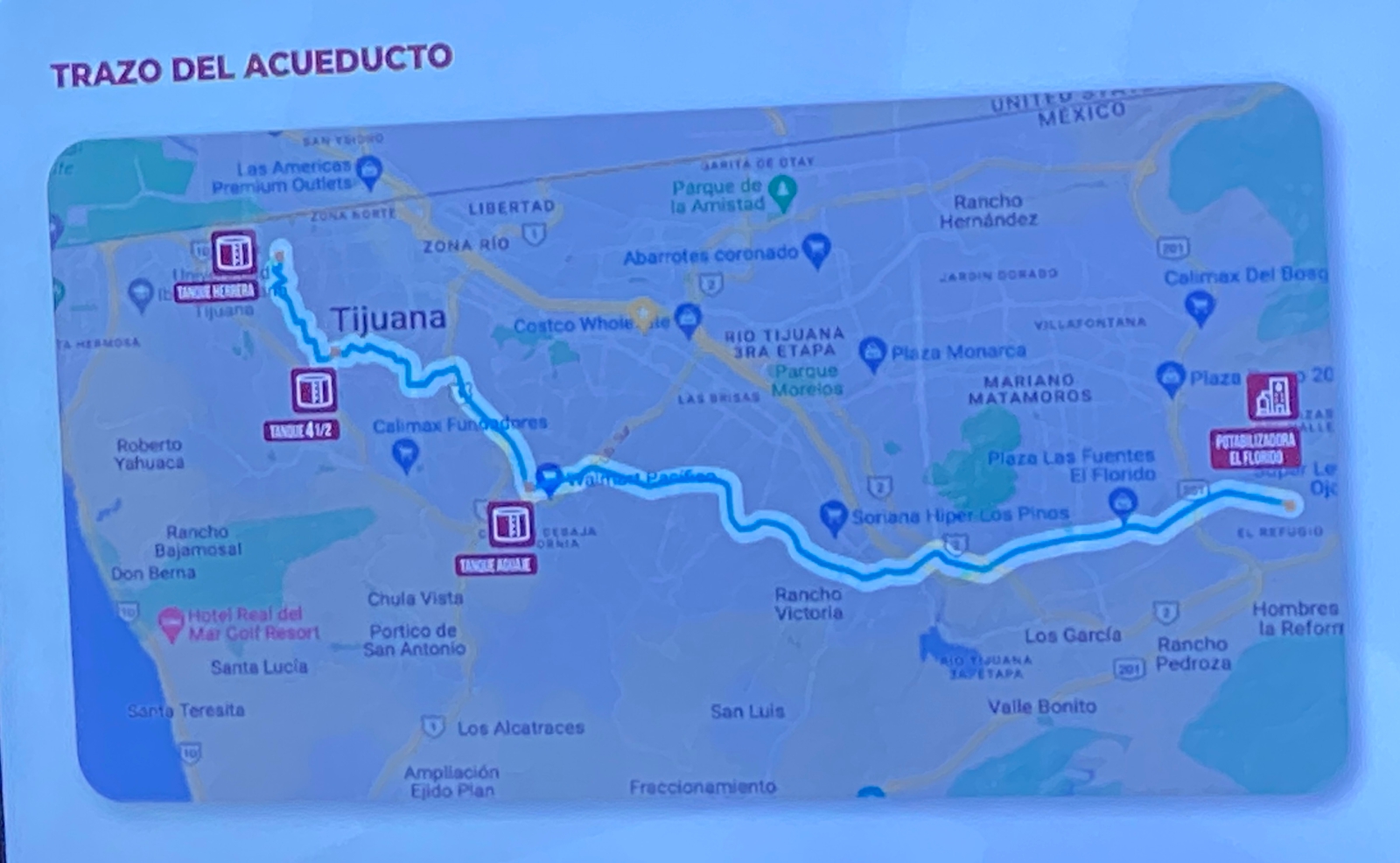 632 colonias sin agua a partir del lunes 23 de enero