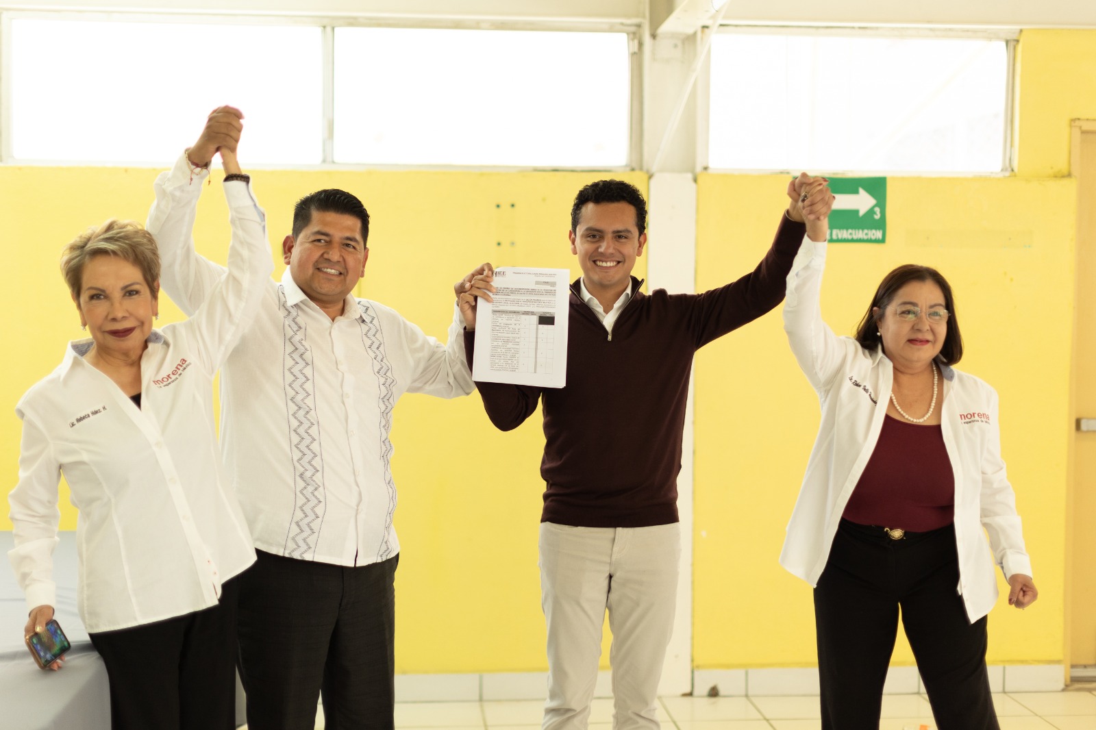 Eligio Valencia López va con todo por el Distrito 09