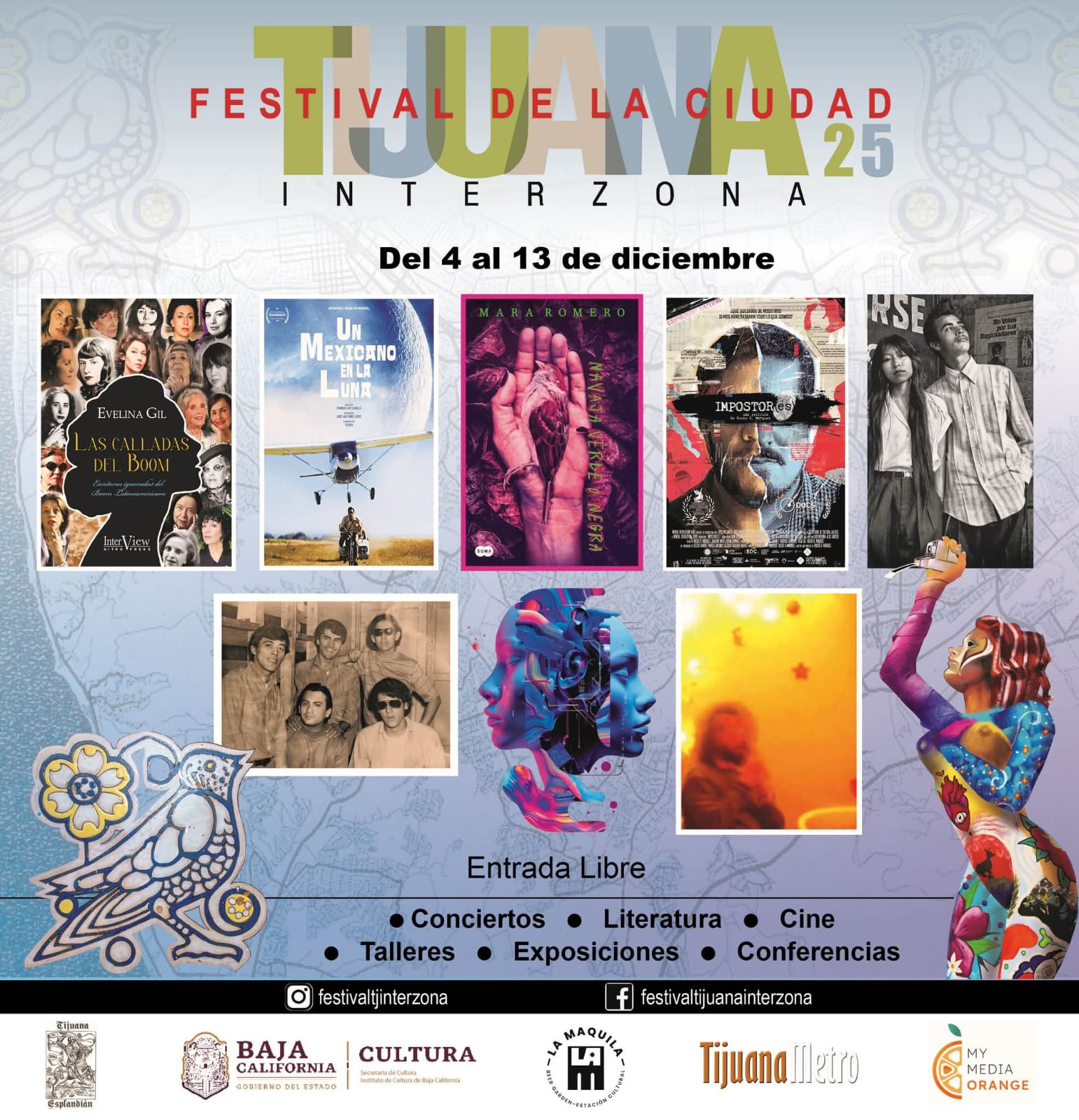 Festival Tijuana Interzona 2025 alista sus presentaciones