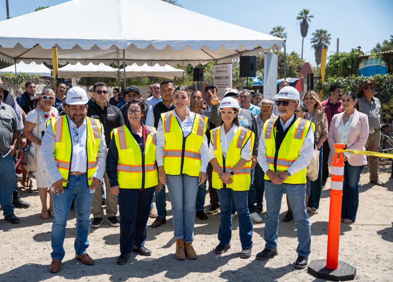 Inicia construcción de red de alcantarillado en Primo Tapia, Rosarito