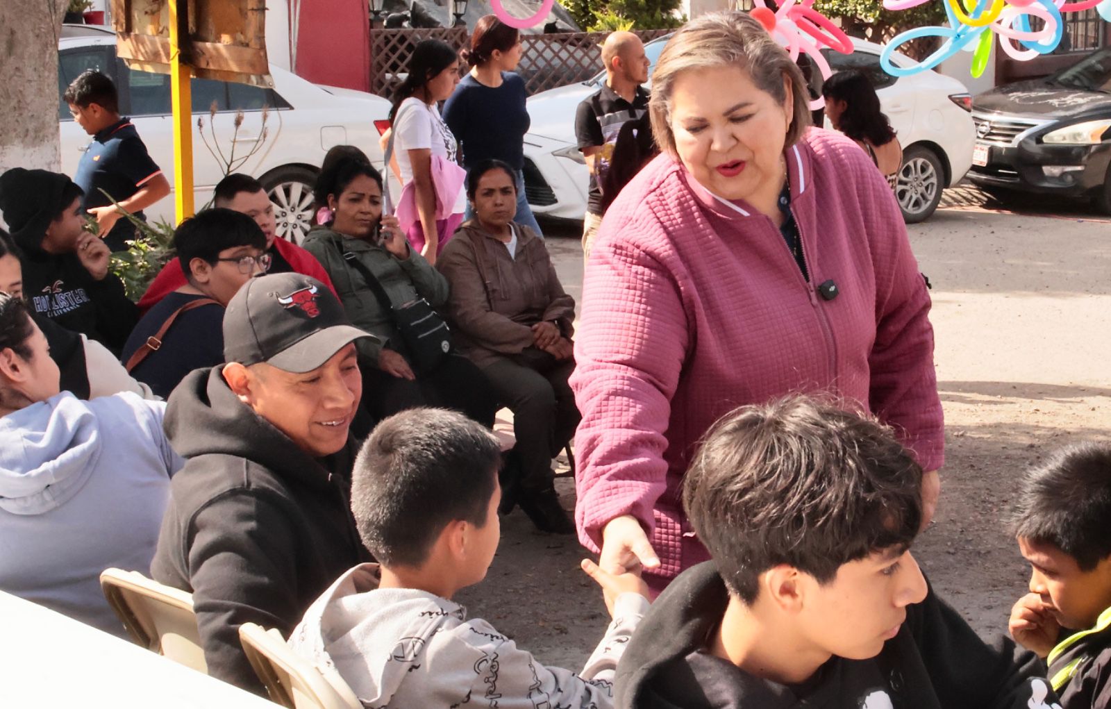 Eva Moreno Guerra prioriza el contacto directo con familias de La Presa